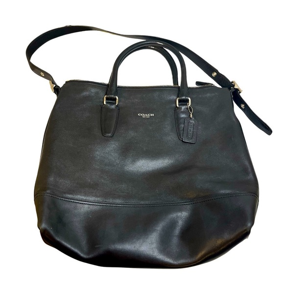 Coach | Bags | Coach Legacy Rory Satchel Black Leather A36919892 | Poshmark